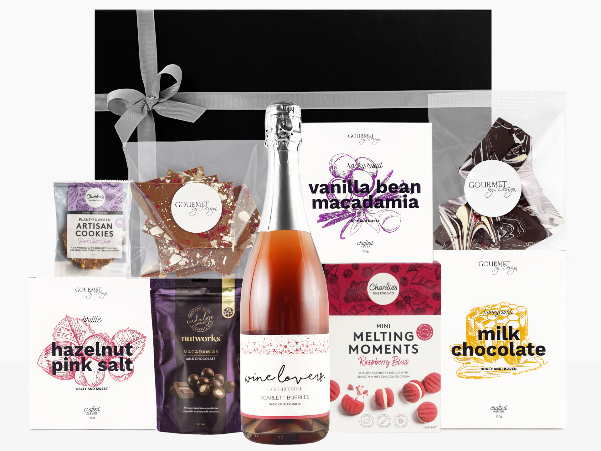 Sparkling & Sweets Hamper - Gourmet by Design