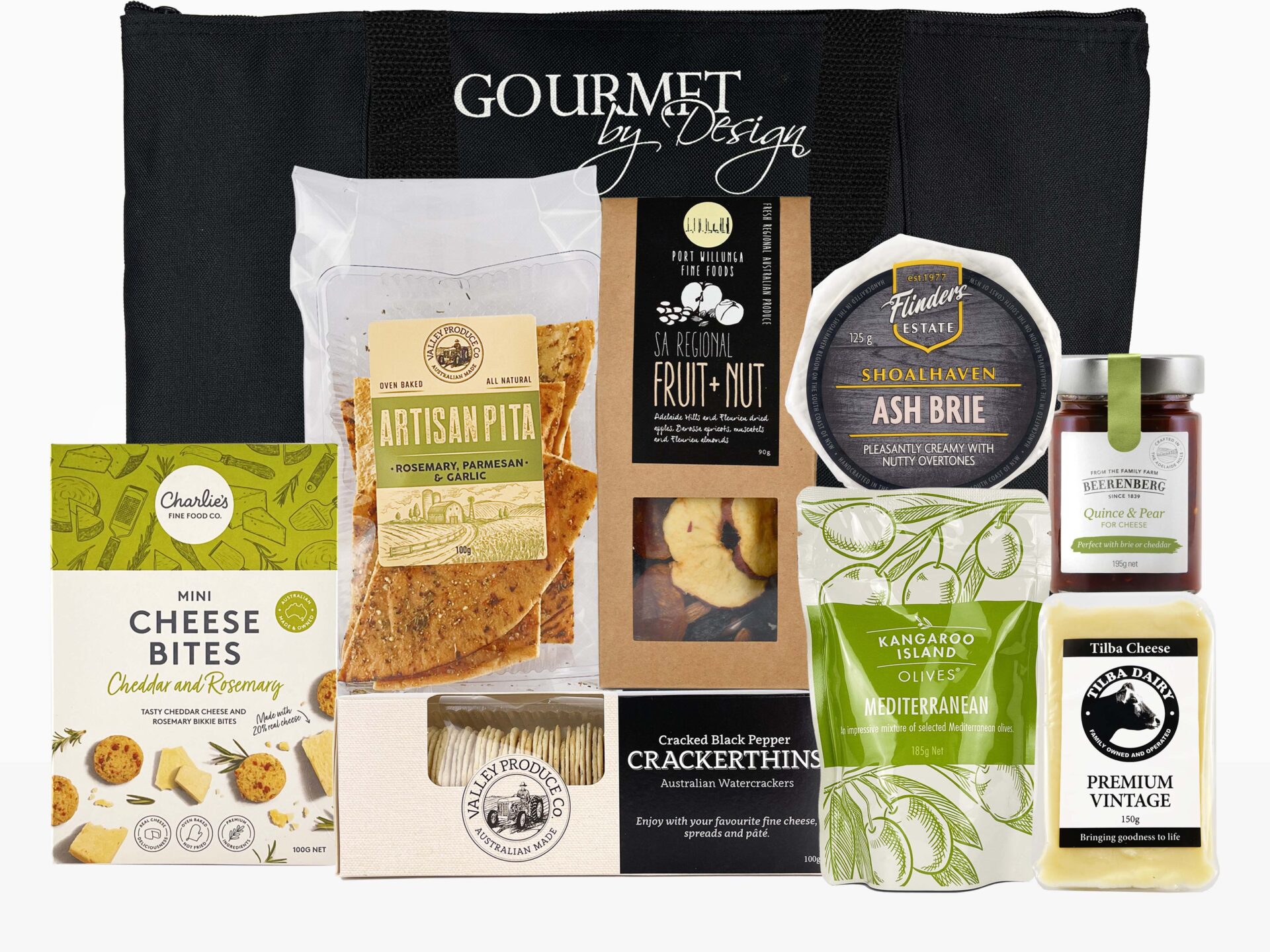 Cheese & Nibbles Tote Hamper (Canberra only Delivery) - Gourmet by Design